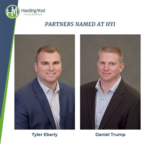 Harding Yost Insurance On Linkedin Join Us In Congratulating Tyler Eberly And Daniel Trump For