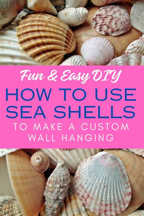 How To Make Diy Wall Art With Seashells Shell Crafts Diy Seashell Crafts Shell Crafts