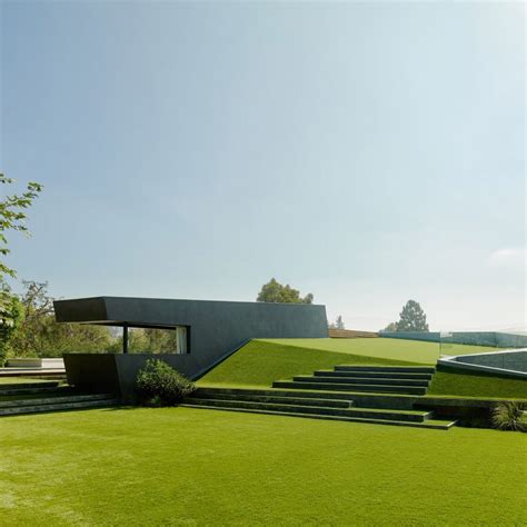 Tree Lichen Influences California House By Schwartz And Architecture