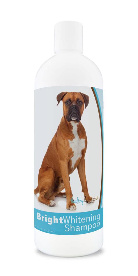 Boxer Bright Whitening Shampoo 12 Oz Healthy Breeds