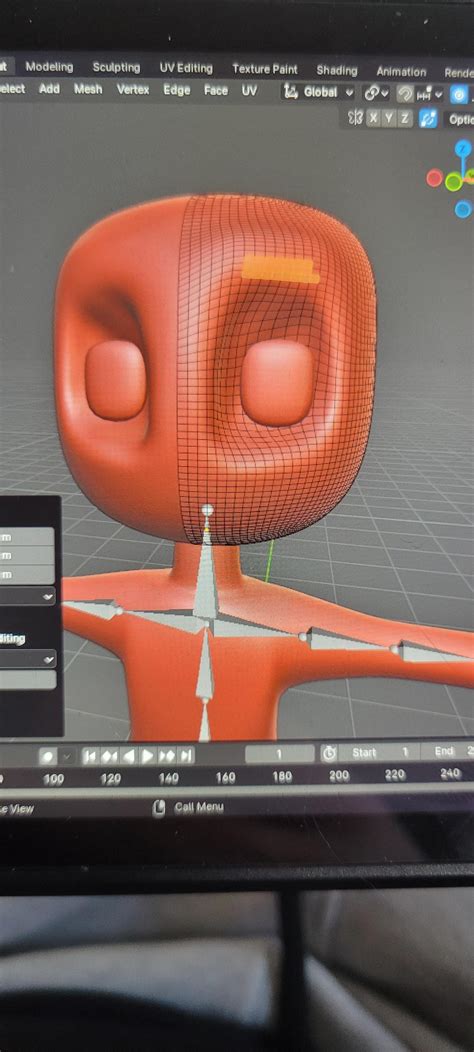 How Can I Make The Face Rig Bone Move Brow Like Grab With Proportional Editing R Blenderhelp