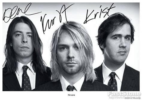 Nirvana Autographed Signed 8x10 Photo Picture Reprint