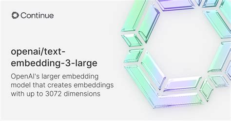 openai text embedding 3 large