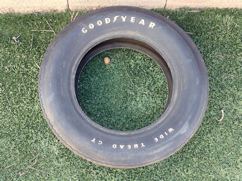 68 69 Camaro Z28 Original Tire Goodyear Wide Tread Gt E70 15 1967 Date Code The Supercar Registry