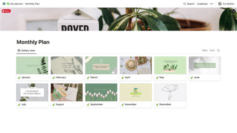 Free Monthly Planner Personal Template