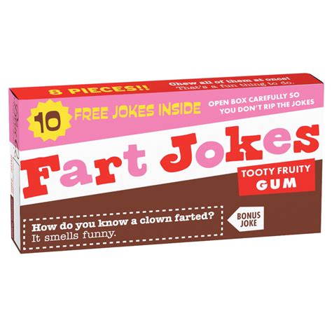 Fart Jokes Gum Off The Wagon Shop