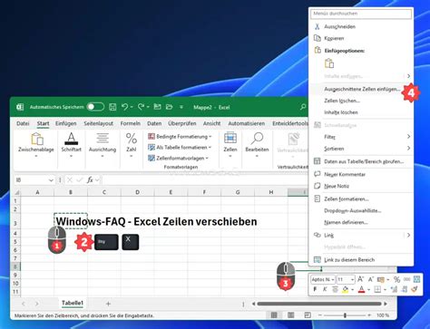 Excel Zeilen Verschieben Windows Faq