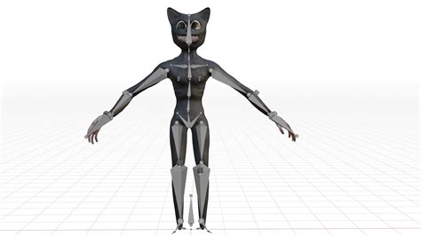 3d Cartoon Cat Ik Rigged Trevor Henderson Turbosquid 2096381