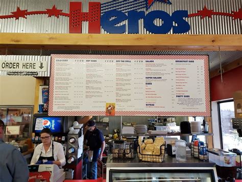 Heros Sub Shop Belgrade Restaurant Reviews Photos And Phone Number