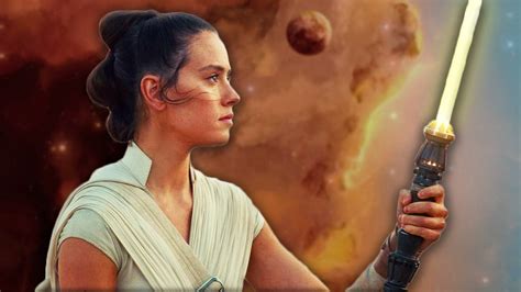 Star Wars Confirms Rey Skywalkers Lightsaber Is Single Bladed