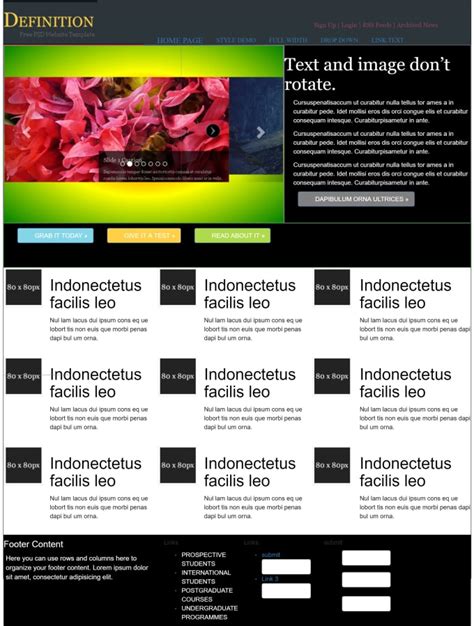 Convert Psd To Html Css Using Bootstrap By Navidakhter769 Fiverr