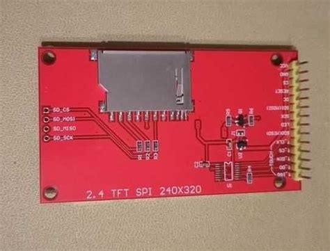 arduino stm32 esp32 цветной дисплей 2 4 240 х 320 ili9341 spi 360 грн