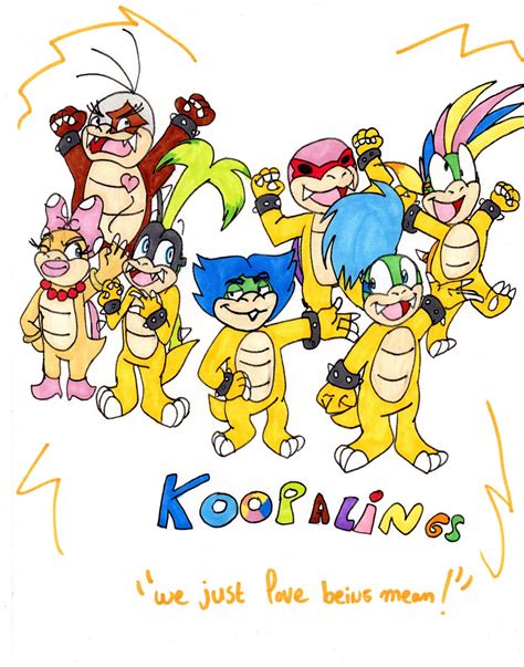 I Love You Most Koopalings Day 3 By Nintendolover2010 On Deviantart