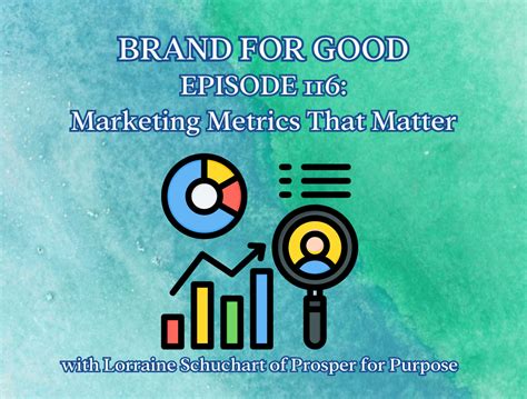 Episode 116 Marketing Metrics That Matter Prosper For Purpose