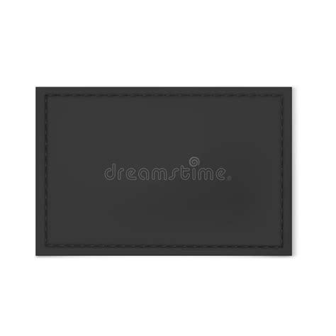 Blank Black Rectangular Label Stock Illustrations 2302 Blank Black