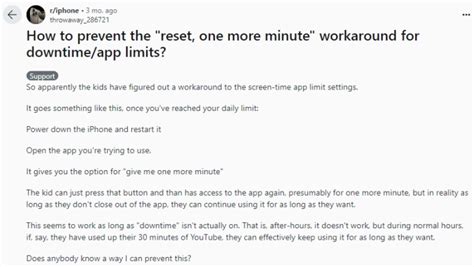 How To Disable One More Minute On Screen Time Updated