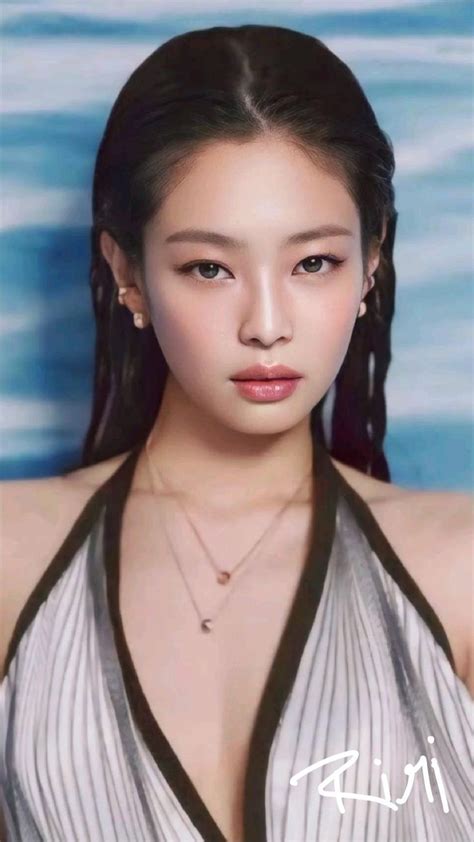 Jennie Ruby Jane 😉 Beautiful Eyes Haircuts Straight Hair Blackpink Jennie