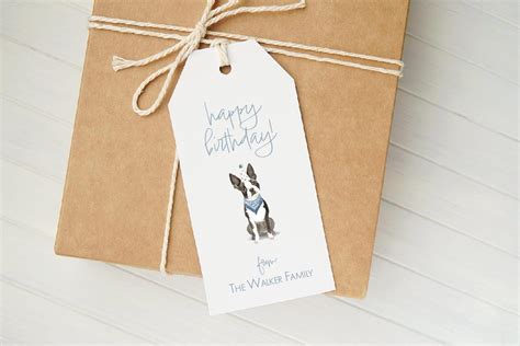 Happy Birthday T Tag Custom T Tags Personalized T Tags