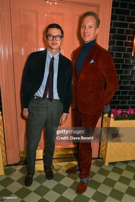 Jonathan Brook And Martin Brudnizki Attend The Opening Party For