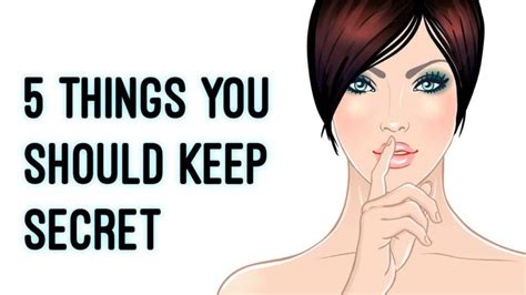 5 Things To Always Keep Secret Power Of Positivity