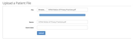 Uploading Client Documents Therapymate