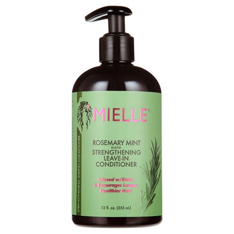 Mielle Rosemary Mint Nourishing Leave In Conditioner 12 Fl Oz Sulfate