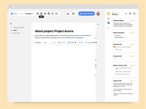 Google Docs Concept By Ion Gradinaru On Dribbble