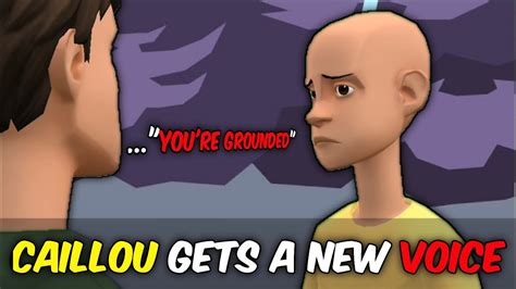 Caillou Gets A New Voice Grounded Plotagon Story Youtube