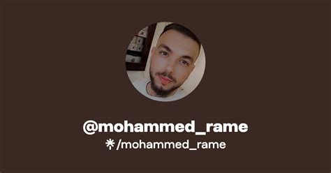 Mohammedrame Twitter Instagram Linktree