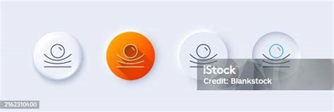 탄성 재질 선 아이콘입니다 탄력성 또는 유연성 표시 선 아이콘 벡터 3차원 형태에 대한 스톡 벡터 아트 및 기타 이미지 3차원 형태 고급 곡선 Istock