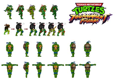 Tmnt Sprite Example By A D Eight On Deviantart