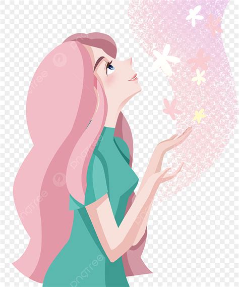 패션 소녀 일러스트 패션 소녀 소녀의 날 여성의 날 Png 일러스트 및 Psd 이미지 무료 다운로드 Pngtree