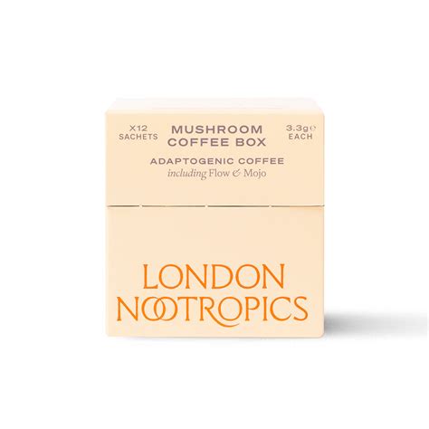 Mushroom Coffee Box London Nootropics Amrita Nutrition
