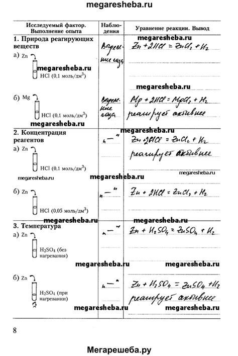 Лабораторные работы - 8 гдз по химии 10 класс Борушко химический ...