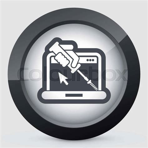 Computer Assistance Icon Colourbox
