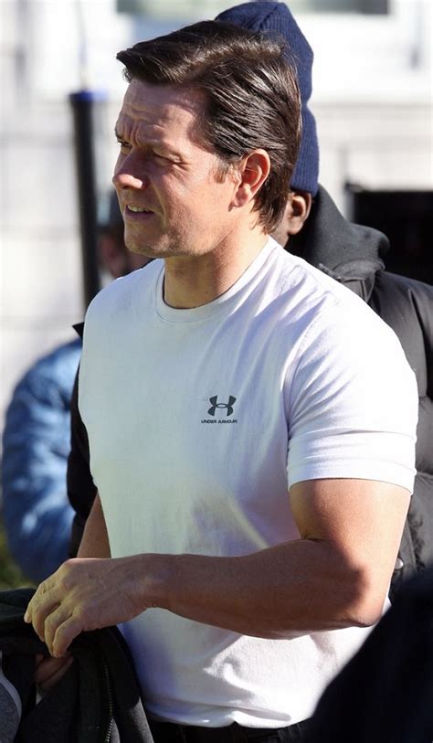 Mark Wahlberg In Boston To Film Patriots Day