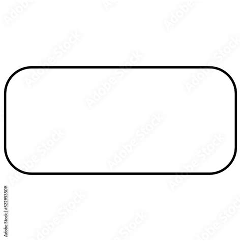 White Rounded Rectangle