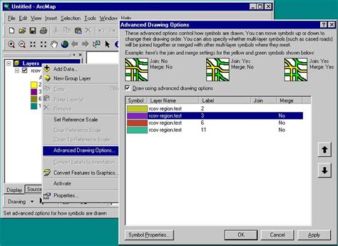 How To Change Draw Order Among Features Of An ArcMap Layer