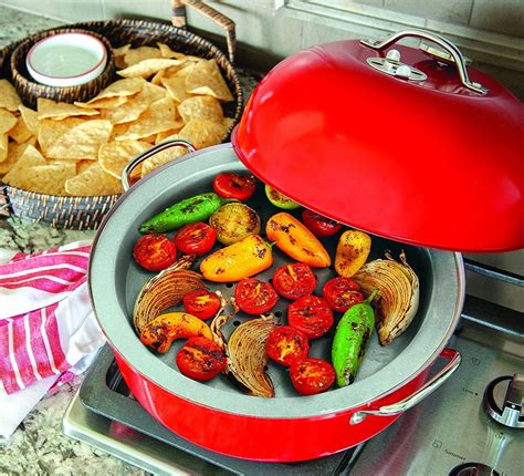 Nordic Ware Stovetop Kettle Smoker Review Indoor Outdoor Cooking Versatility Grill Reviews