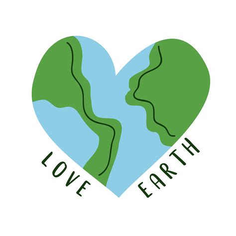 Love Earth Symbol 5028855 Vector Art At Vecteezy