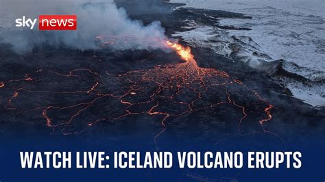 Watch Live Iceland Volcano Continues To Erupt For The Seventh Time In