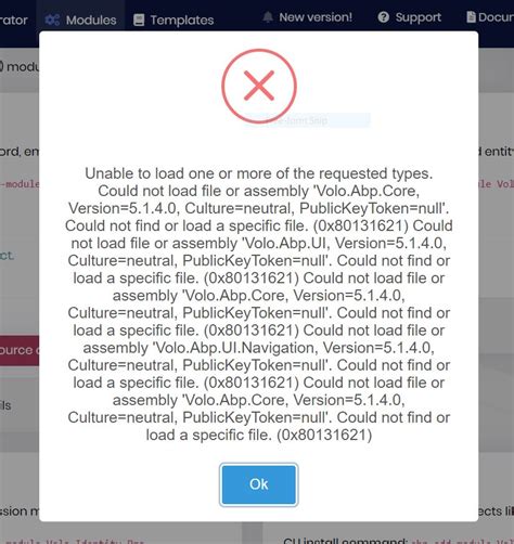 Unable To Add Account Module As Source Code To Abpcommercial Application 2690 Support Abpio