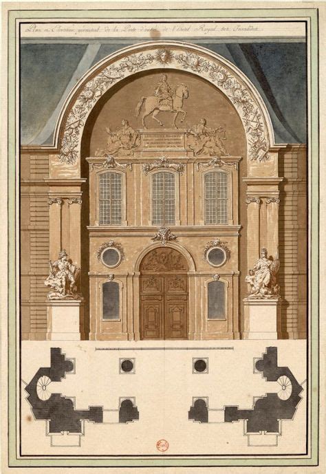 900 Architectural Classical Renderings Drawings Etchings Ideas