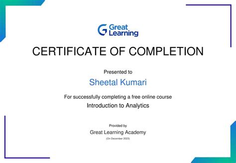 Sheetal Kumari On Linkedin Greatlearningacademy Greatlearning