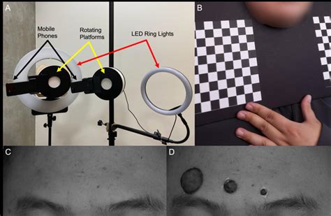 A Photogrammetry Apparatus With Two Smartphones Attached To Rotating