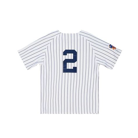 Mitchell And Ness Mens New York Yankees Derek Jeter Authentic Jersey