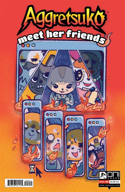 Aggretsuko Meet Her Friends 2 Daguna Cover Fresh Comics