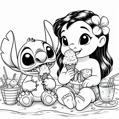 56 Lilo En Stitch Kleurplaat Unieke Download En Print Desenhos