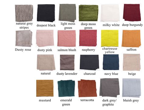 Softened Linen Fabric By Yard Linen Fabric By Meter 100 Natural