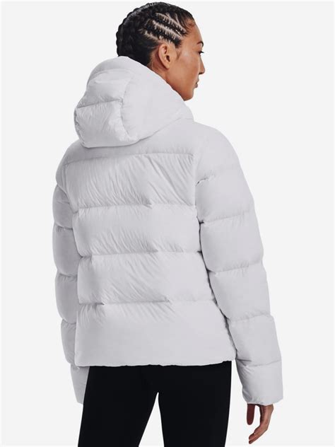 Пуховик женский Under Armour Ua Cgi Down Jkt Wht 1375442 100 белый цвет